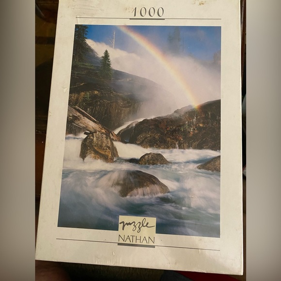 Juex Nathan | Games | Jeux Nathan 00 Piece Puzzle Sealednew Waterfall ...